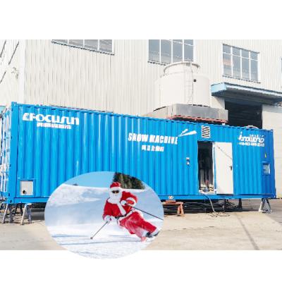 China Ice Storage Capacity 30 Tons Outdoor Snow Making Machine for Ski Resorts Parties and More for sale