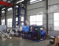 China 2200*2000*1800mm Tube Ice Machine for Freezing and Mixing Wines Stainless Steel 304 for sale