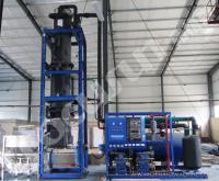 China 2200*2000*1800mm Tube Ice Machine for Freezing and Mixing Wines Stainless Steel 304 for sale