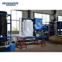China 500KG Ice Storage Capacity Focusun 5T Medium Flake Ice Machine with Top- Accessories for sale