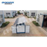 China R22/R404a Refrigerant 20GP/40HQ Container Mobile Solar Powered Cold Storage with Design for sale