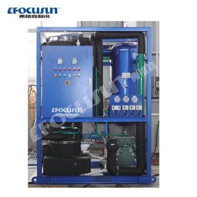 China 5T/24H Water Cooled Tube Ice Maker for Ice Storage Capacity and Best Performanc for sale