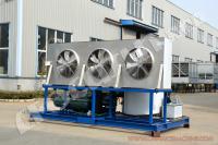 China Customizable 10 Ton Fresh Water Flake Ice Machine for Mixing Refrigerated Materials for sale