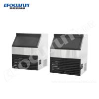 China Commercial Cube Ice Maker Machine with Transparent Design and Automatic Operation for sale