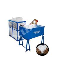 China 600KG/24H Gran capacidad maquina de nieve artificial snow making machine con compresor 5kw for sale