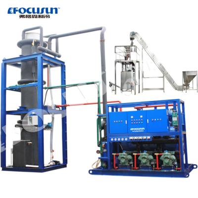 China Top- and Affordable Ice Making Solution Focusun 30-50ton Tube Ice Plant Manufacturing for sale