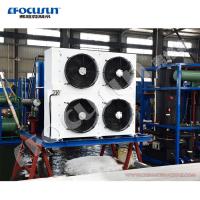 China 5 Ton Fresh Water Flake Ice Machine with Big Ice Size 40*40mm and PLC Core Components for sale