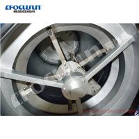 China 5 Ton Fresh Water Flake Ice Machine with Big Ice Size 40*40mm and PLC Core Components for sale