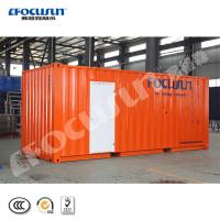 China Industrial Cooling Solution 10T/Day Containerized Flake Ice Machine with Air Cooling for sale