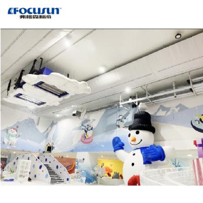 China Shopping Mall Christmas Snow Maker Spray Machine with 1500kg Snow Capacity on Ceiling for sale