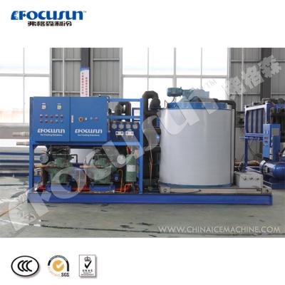 China 3 Ton Sea Water Flake Ice Machine for Fishing and Aquatic Products at Competitive for sale