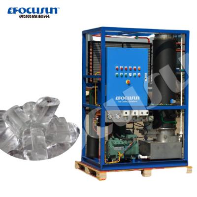 China Stainless Steel 304a Tube Ice Machine 2 Ton Production for Philippines Market for sale