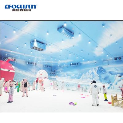 China 1500kg Capacity Snow Falling Ice Machine for Christmas Event at Snow Fantasy Park for sale