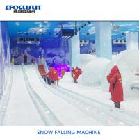 China 1500kg Capacity Snow Falling Ice Machine for Christmas Event at Snow Fantasy Park for sale
