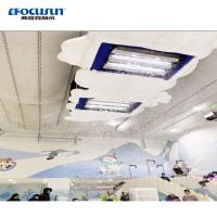 China Ice Snow World Construction Ceiling Snow Falling Machines Stainless Steel Refrigerant R448 for sale