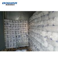 China 15000kg Ice Storage Capacity Crystal Tube Ice Maker for Industrial Production Lines for sale