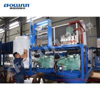China Voltage 380v/220V Maquina de hielo en escamas de pescado marisco mar buque 40ton por dia for sale