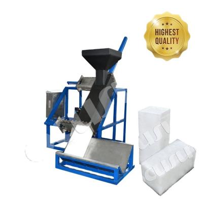 China 220v-440v Industrial Flake Ice Compactor for Huge Ice Bars 25 Kilos in Africa Fisheries for sale