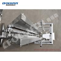China 304 Stainless Steel Material 100kg/min Tube/Block Ice Crusher Machine Maker for 4.5kw for sale