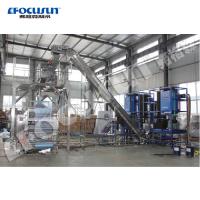 China Stainless Steel 304 Ice Packing Machine for Tube Ice and Ice Cubes at 3000kg/hr Capacity for sale