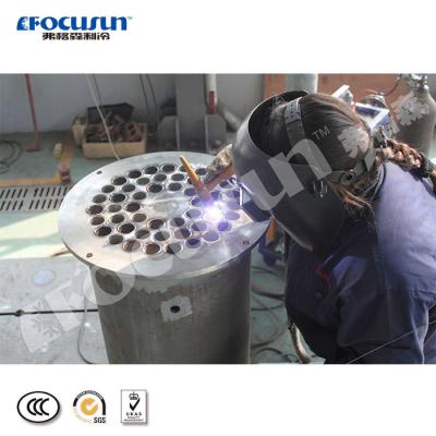 China Commercial Tube Ice Making Plant with Water Cooling and Bitzer Compressor by Focusun for sale