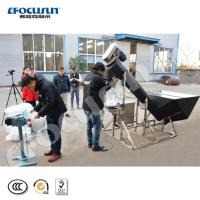China Edible Cube Ice Packaging Simplified with Semi Automatic Packer by Focusun in Bags for sale