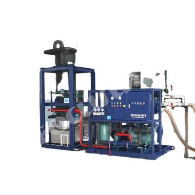 China Stainless Steel 304 15Tons Tube Ice Machine for Freezing Drinks and Mixing Wines for sale