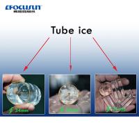 China Stainless Steel 304 15Tons Tube Ice Machine for Freezing Drinks and Mixing Wines for sale