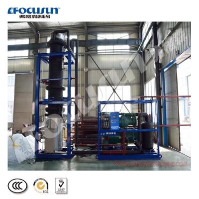 China 30MT/24Hours Tube Ice Making Machine with 220-480V Voltage and Bitzer / Bock Compressor for sale