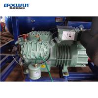 China 15 Ton Tube Ice Machine with Screw Ice Storage and Semi-Automatic Ice Packing Machine for sale