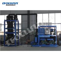 China 15 Ton Tube Ice Machine with Screw Ice Storage and Semi-Automatic Ice Packing Machine for sale