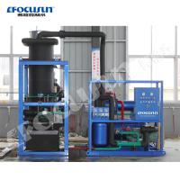 China Focusun Delivers 10T/24hr Food-Grade Tube Ice Machine for Retail Market in Shanghai for sale