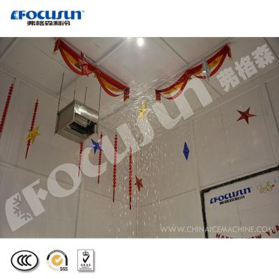 China Focusun Indoor Snow Falling Machine with Stainless Steel 304 and Copeland Compressor for sale