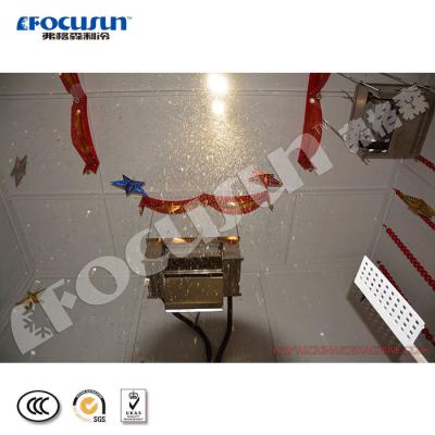 China Focusun FAS-650G Artificial Snow Ice Falling Making Machine for Scenery Ice Shape for sale
