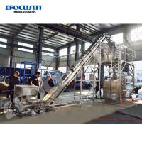 China Ice Storage Capacity FOCUSUN 20 T/Day Tube Ice Machine with Automatic Ice Packer for sale
