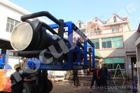 China Blue Painting NICE Tube Ice Making Machine Evaporator Compact for sale