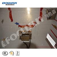 China 1000kg Ice Storage Capacity Artificial Snow Making Machine Design Real Snow Feeling for sale