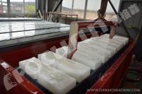 China Commercial Block Ice Making Machine 4800*1000*2250mm for Focusun 5T Brine System for sale