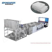 China Focusun 1 Ton/24 Hours Brine Refrigerated Ice Maker Block Ice Machine with Compressor for sale