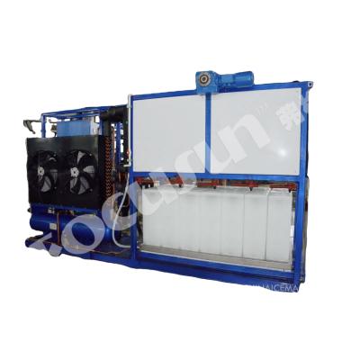 China Brine System Big Cube Ice Block Ice Machine Africa 2T at with Automatic Control System for sale