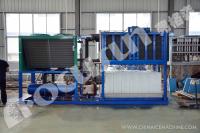China 2024 Focusun Full Automatic PLC Touch Screen Block Ice Machine 3T/D for Commercial for sale