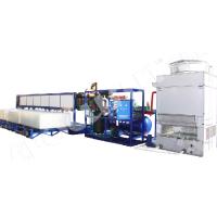 China Direct Refrigeration System 10t Ice Block Machine with R404a Refrigerant and Bearing for sale