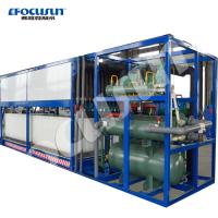China Direct Refrigeration System 10t Ice Block Machine with R404a Refrigerant and Bearing for sale