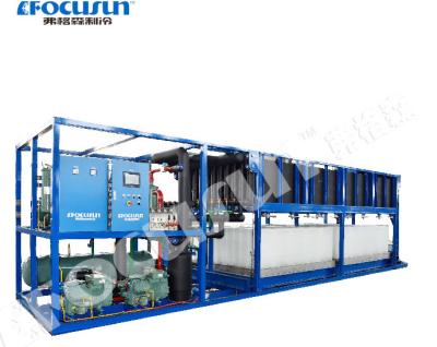 China Industrial Ice Block Making Machine with 33.98kw Power Output and Direct Cooling for sale