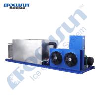 China Video Outgoing-Inspection 1 Ton Stainless Steel Block Ice Making Machine with 6kw Power for sale