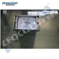 China Video Outgoing-Inspection 1 Ton Stainless Steel Block Ice Making Machine with 6kw Power for sale