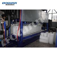 China Focusun 1T Containerized Block Ice Machine with 1000kg Ice Storage Capacity for sale