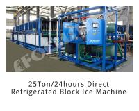 China 25T/24H Large Industrial Direct Cooling Block Ice Machine for Selling Ice and Ice Plant for sale