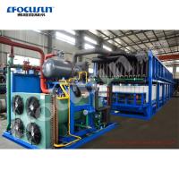 China 40 Tons Industrial Ice Block Maker Making Machine with Design and Fusheng Compressor for sale