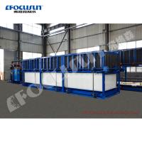 China 20 Tons Per Day Industrial Direct Cooling System Block Ice Maker for Ice Block Shape for sale